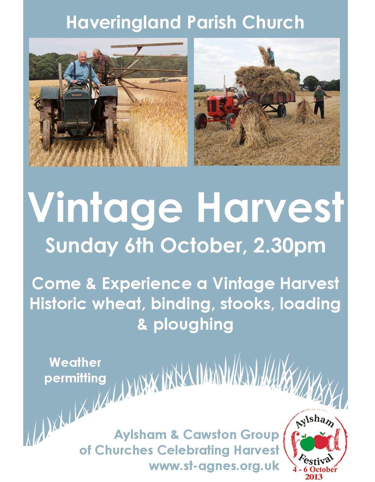 Vintage Harvest Event | Old School Garden